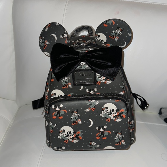 Loungefly | Bags | Disney Mickey Minnie Vamp Vampire Halloween ...